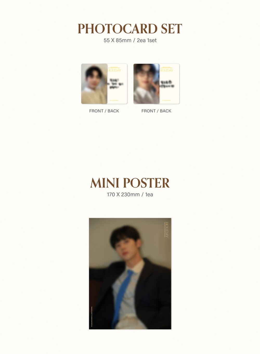 HWANG MIN HYUN - 2024 SEASON’S GREETINGS [HOLIDAY] Calendar Diary ...