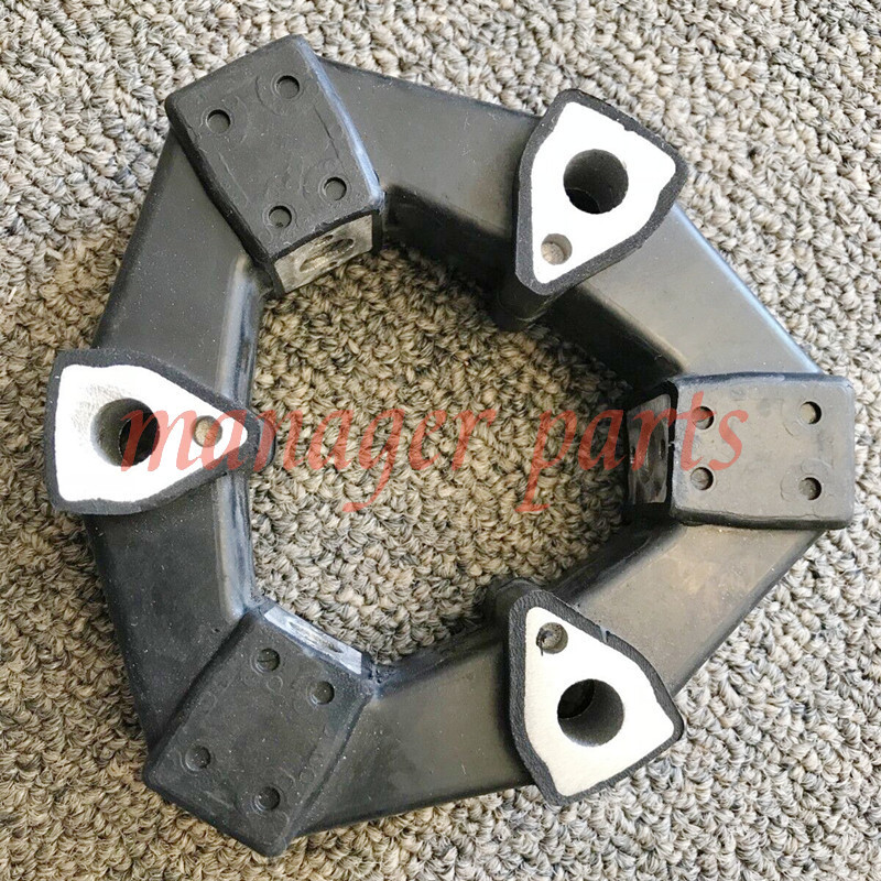4AS Flexible Rubber Coupling Fits Excavator Loader Tractor, Size 4 | eBay