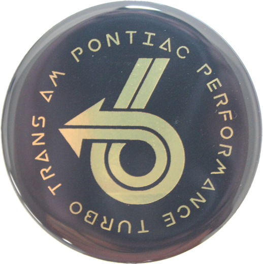 1989 Turbo Trans AM GNX Hex Cap Gold Power 6 Emblem Inlay - EACH | eBay