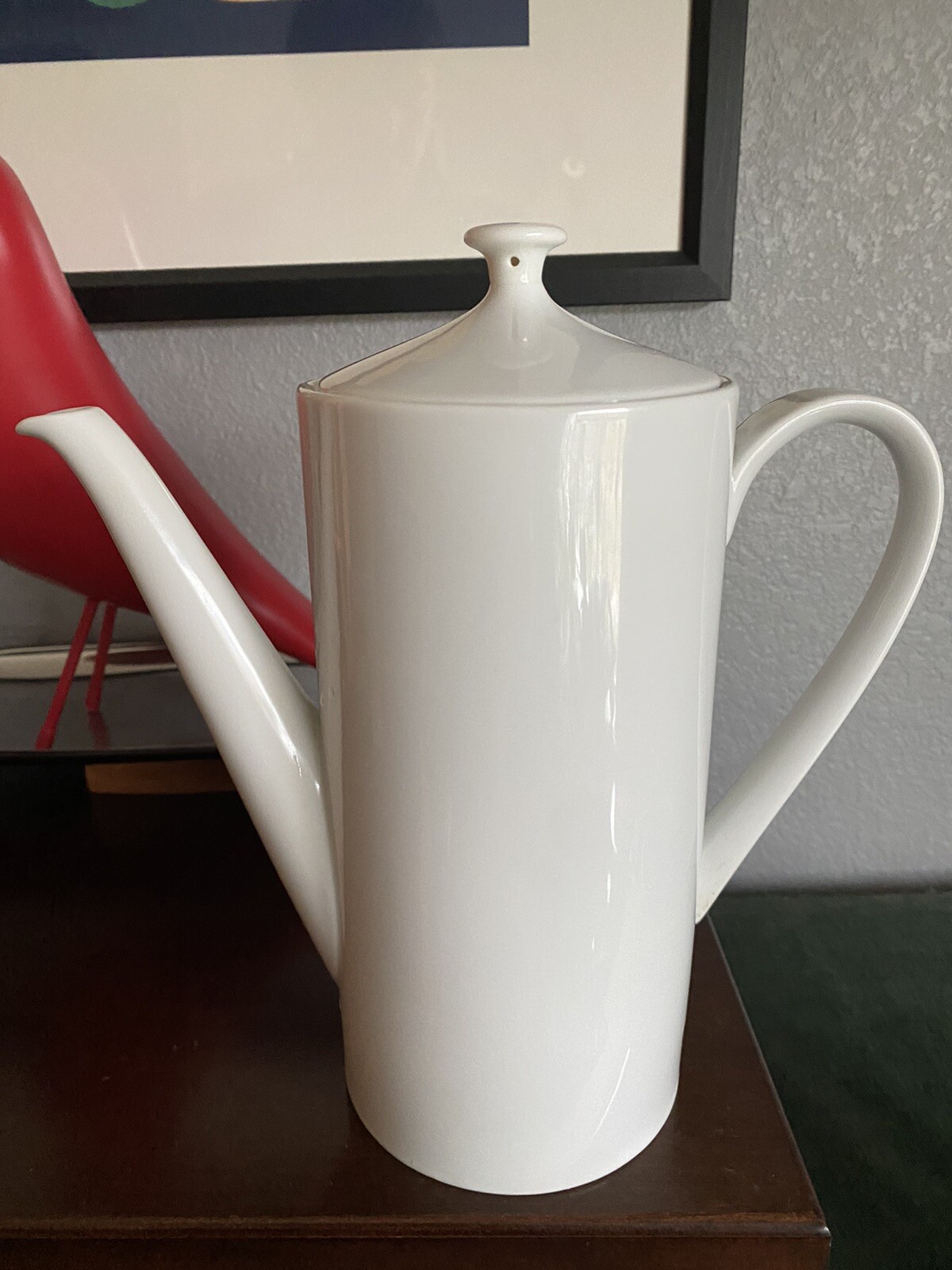 Bauhaus Modern Coffee Carafe Porcelain Pitcher - White - Bavaria | eBay