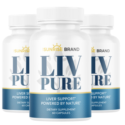 Liv Pure Capsules For Liver Detox Support - 3 Bottles 180 Capsules | eBay