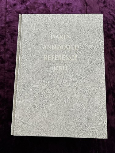 Drake’s Annotated Reference Bible 1975 Rare | eBay