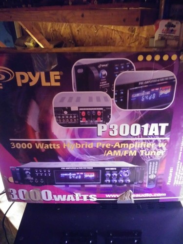 Pyle P3001at 2 Channel Pre-Amp/Processor Amplifier for sale online | eBay