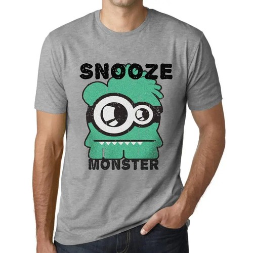 Men's Graphic T-Shirt Snooze Monster Eco-Friendly Limited Edition Short ...