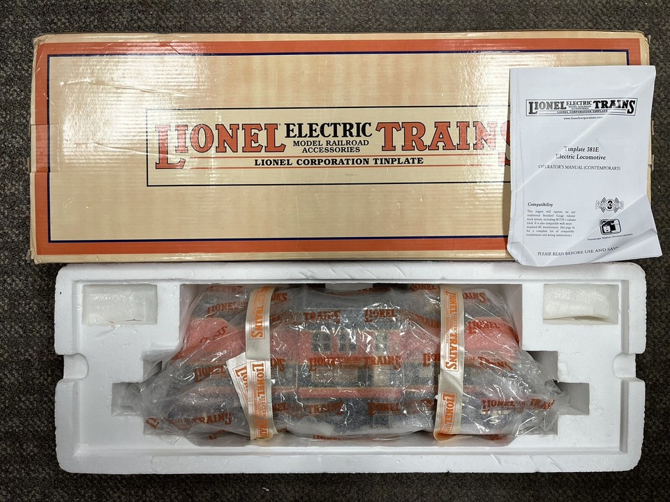 + Lionel MTH Standard Tinplate Great Northern 381E Electric Locomotive ...