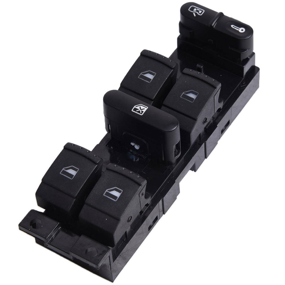 ABS Car Window Master Control Switch 1J4959857D For VW Golf Jetta ...