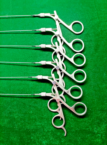 6pc Hysteroscopy Semi Rigid Scissors 5FR 40cm Reusable Best Quality ...