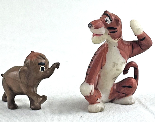 Disneykins Jungle Book Shere Khan Baby Elephant lot of 2 1960s Louis ...