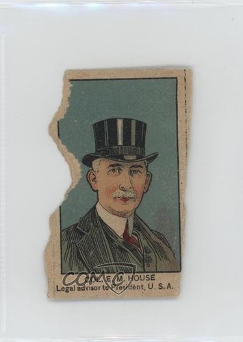 1920s World War I Leaders & Scenes Strip Cards W545 Edward House Col EM ...