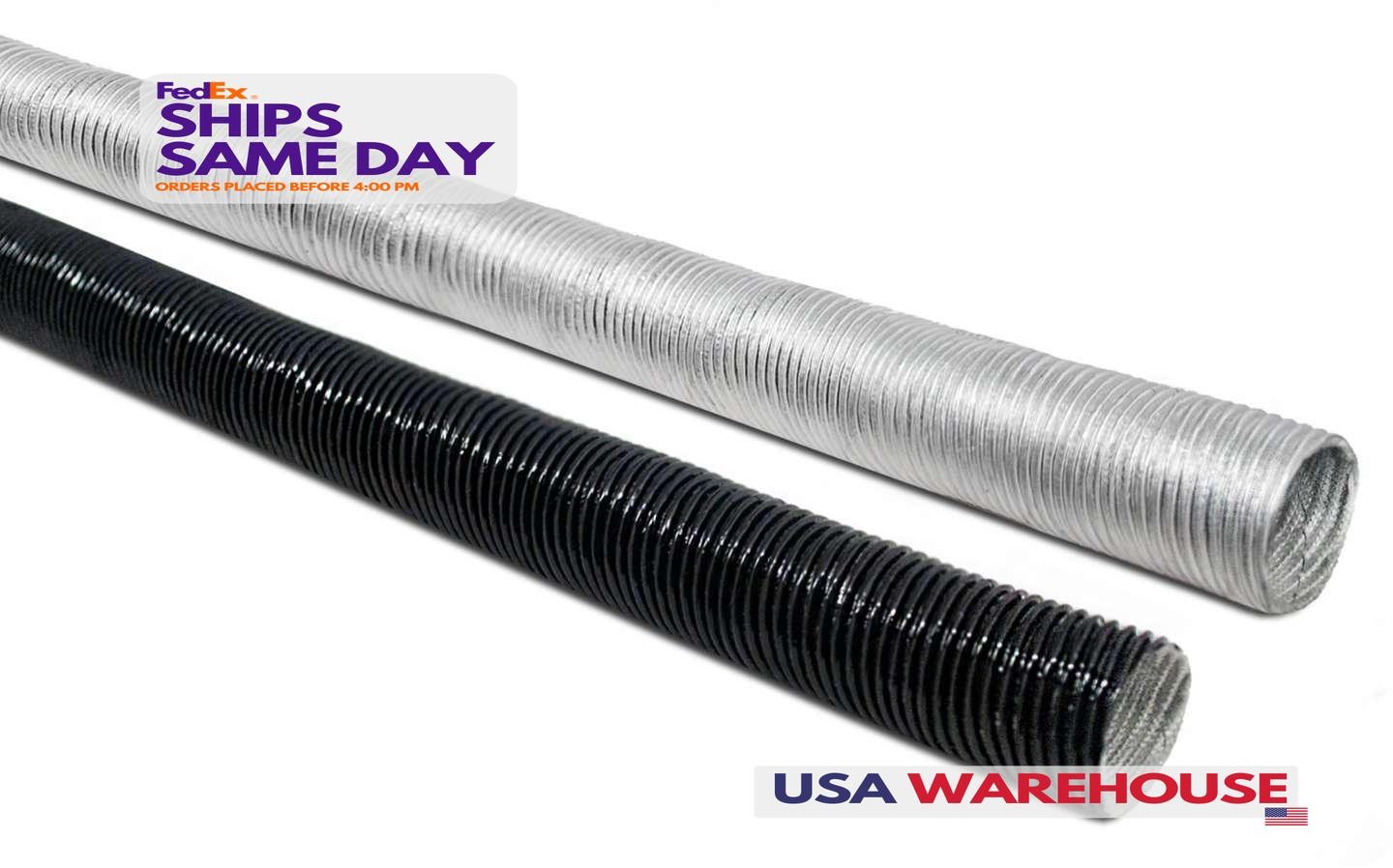 Thermo-Tec 17100, One Silver Fiberglass Thermo Flex Heat Shield 1In X ...