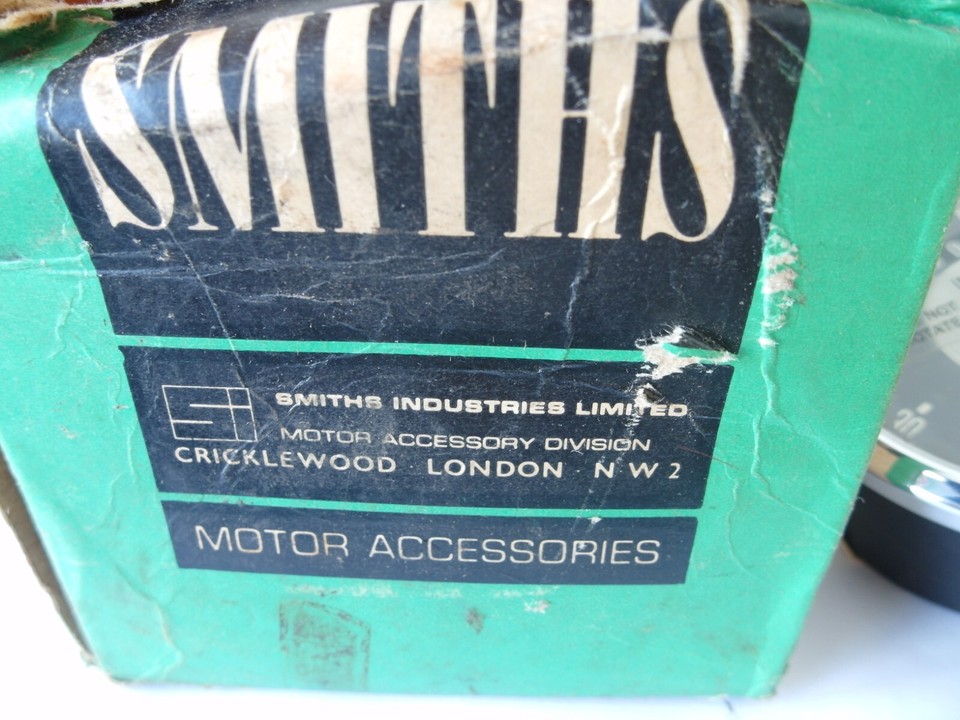 Genuine Smith SSM 5001/01B Speedometer Vintage BSA Triumph Norton NOS | UK
