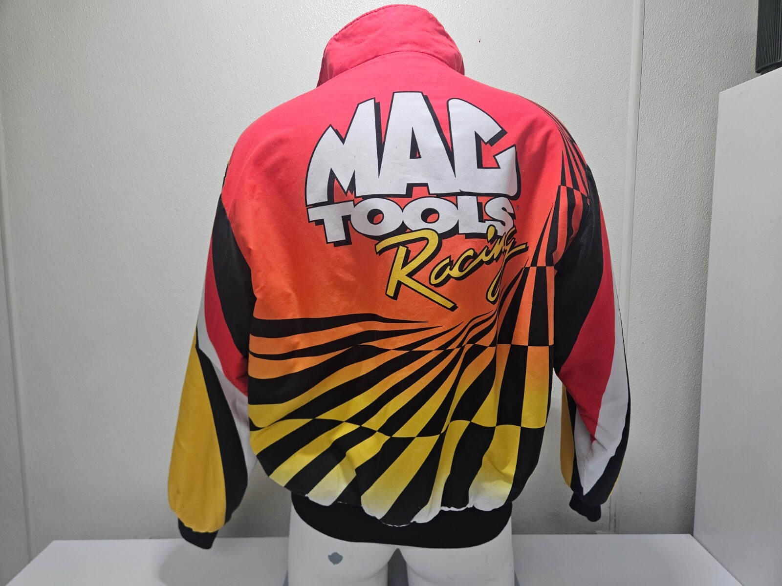 Mac Tools vintage 80s racing jacket Swingster size Me… - Gem