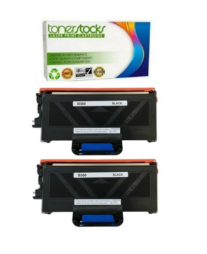 2 High Yield TN360 330 Toner Cartridge For Brother DCP-7030 7040 MFC ...
