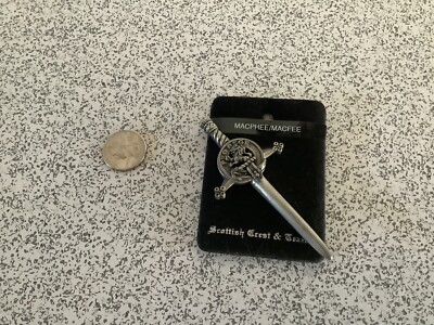 Scottish Crest & Textiles Clan MacPhee/MacFee “Pro Rege” Kilt Pin ~ New ...