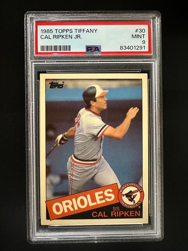 1985 Topps Tiffany #30 Cal Ripken Jr. - PSA 9 | eBay