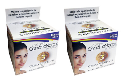 Concha Nacar de Perlop Brightening Mask #3, 2 Ounces (2 BOXES ...