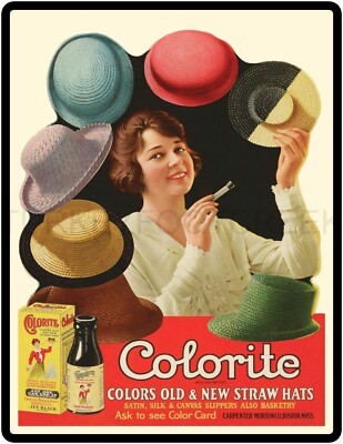 Colorite Dye 9" x 12" Metal Sign | eBay