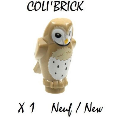 Lego 92084 Harry Potter - 1x Chouette Hibou Owl - Dark Tan - 92084pb06 ...