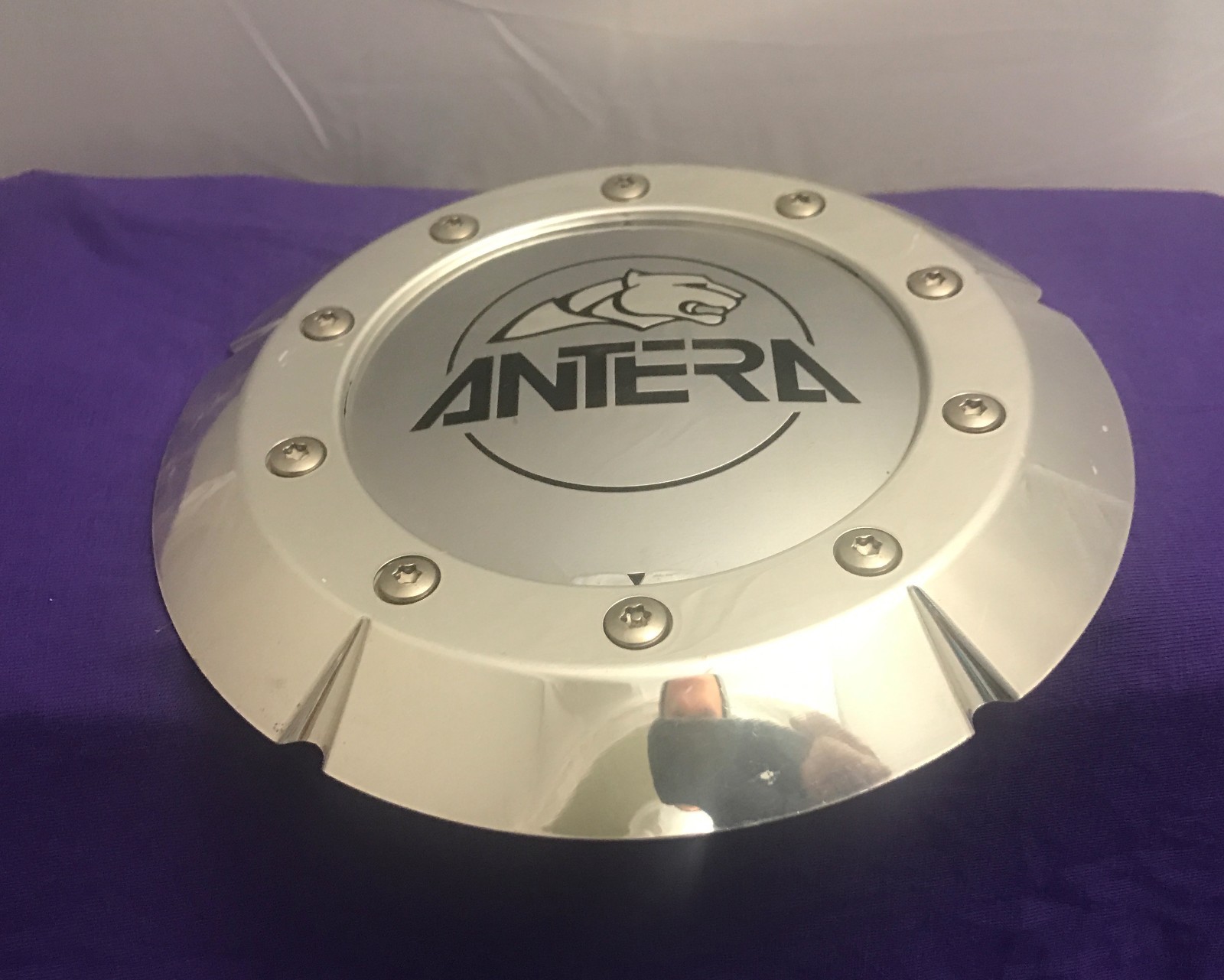 Antera Chrome Wheel Center Cap ONE (1) # 191323001 /W MOUNTING BRACKET ...
