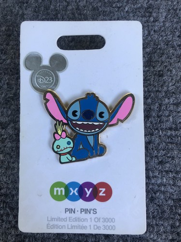 Disney Store D23 Expo 2017 Stitch and Scrump MXYZ LE 3000 PWP Pin | eBay