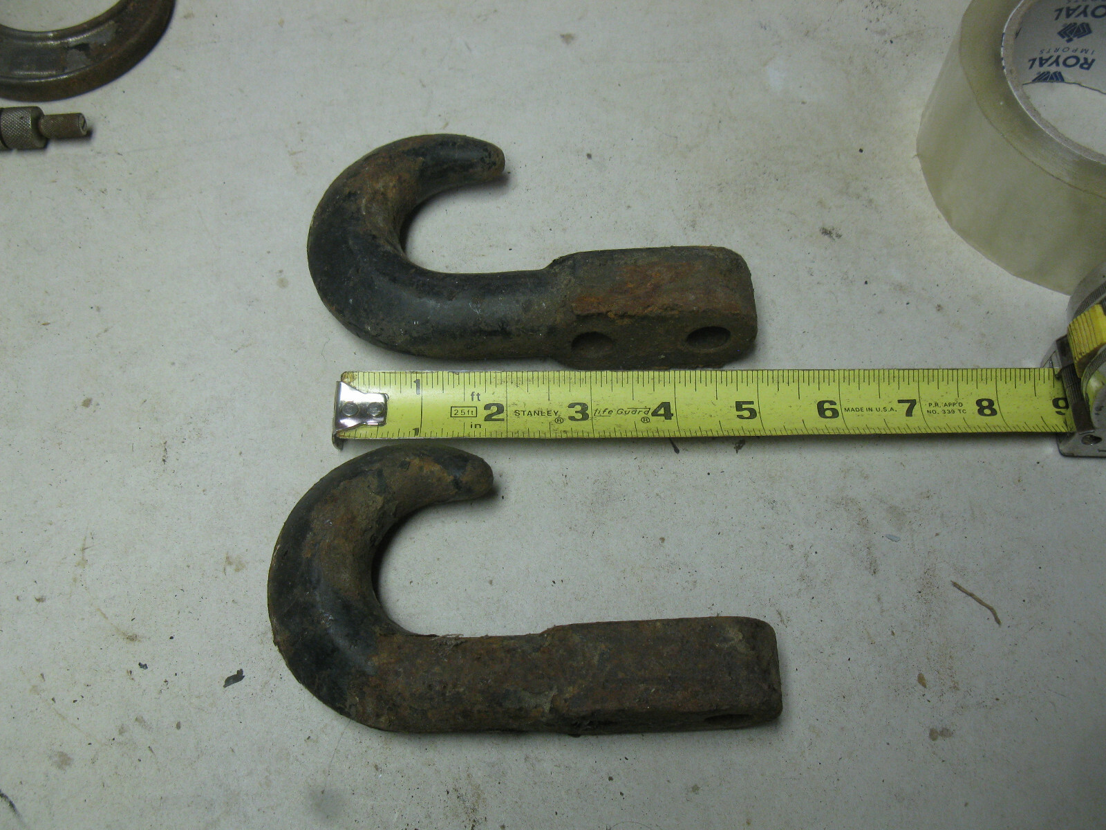 1988-1999 OEM Chevy Chevrolet GMC Tow Hook Set Yukon Tahoe Suburban ...