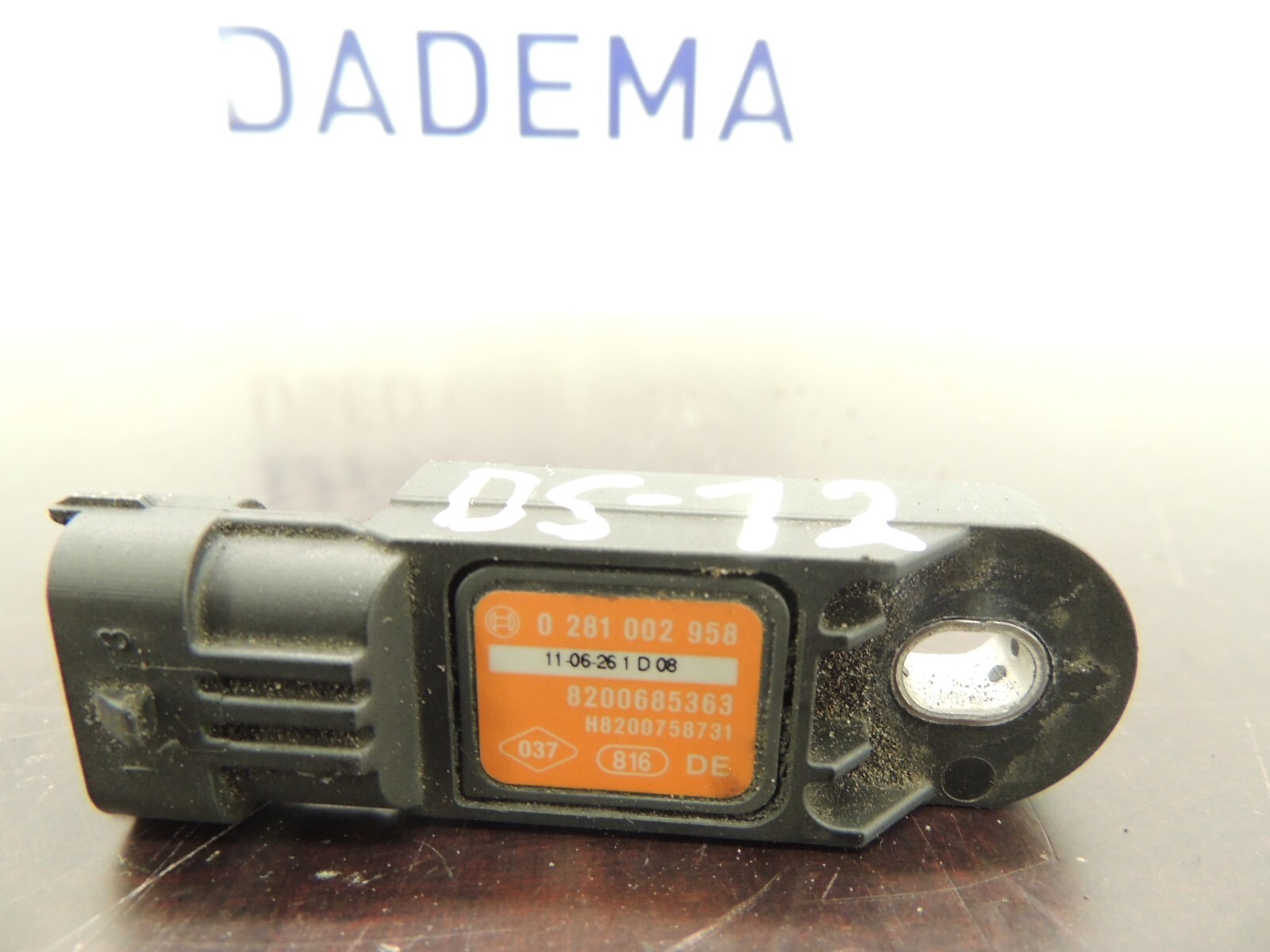 Renault Master III 2011 Diesel 92kw Air Pressure Sensor 8200685363 ...