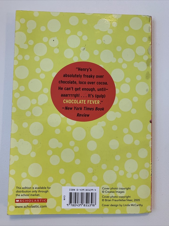 Chocolate Fever - Paperback By Robert Kimmel Smith | eBay