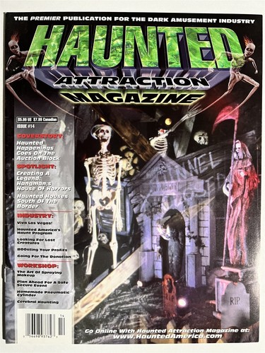 HAUNTED ATTRACTION #14 HAUNTED ATTRACTION/HOUSE HOW TO MAGAZINE | eBay