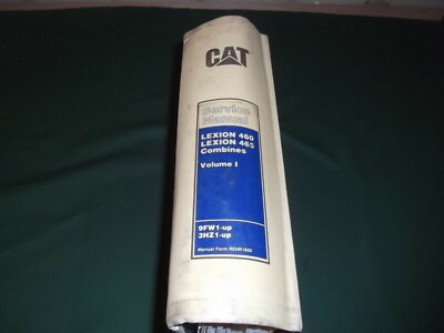 CAT CATERPILLAR LEXION 460 465 COMBINE SERVICE SHOP REPAIR MANUAL BOOK ...