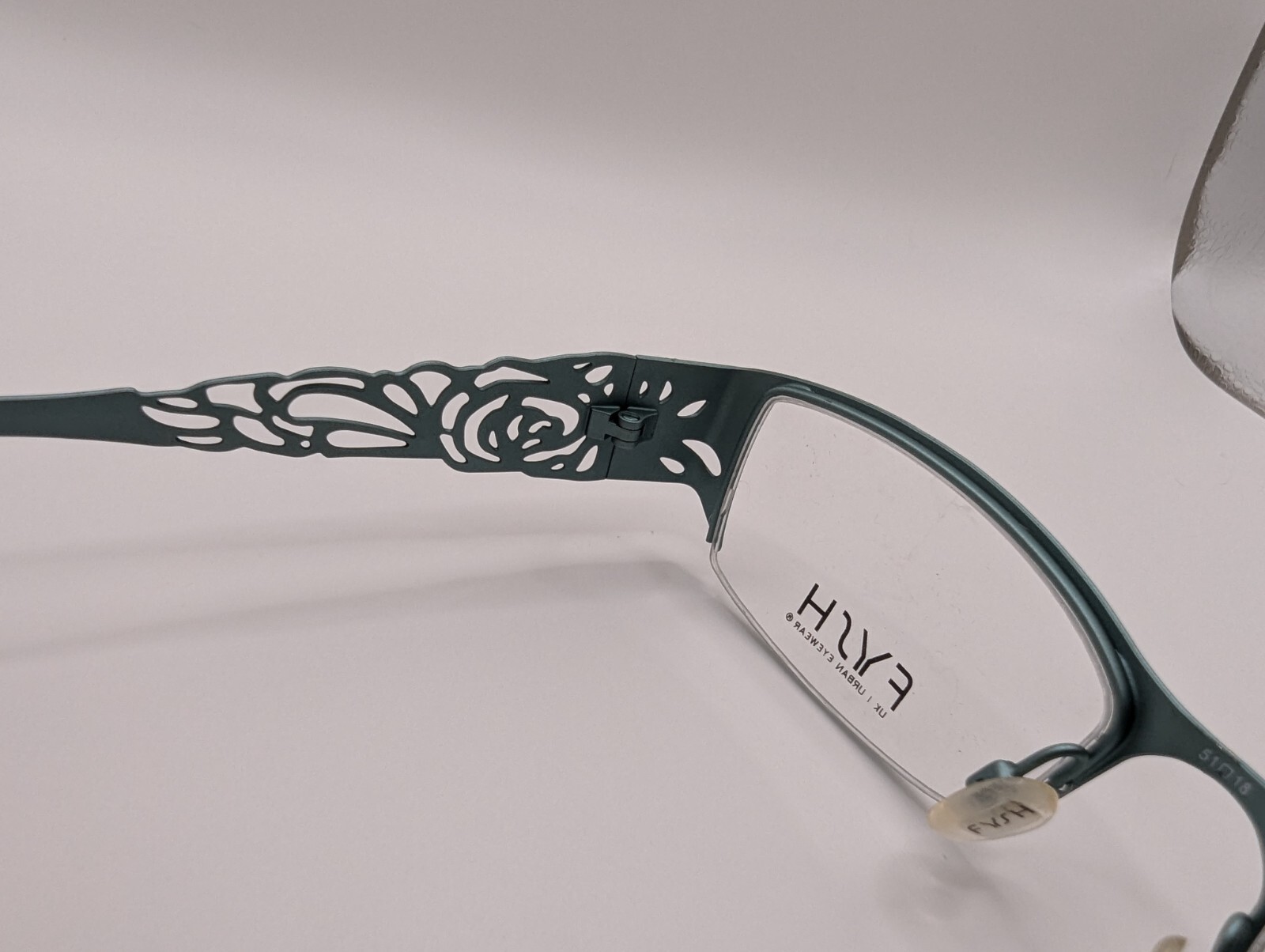 Fysh Eyeglasses Frames Only, FYSH 3486 293, 51-18-135, Purple/Blue, UK ...