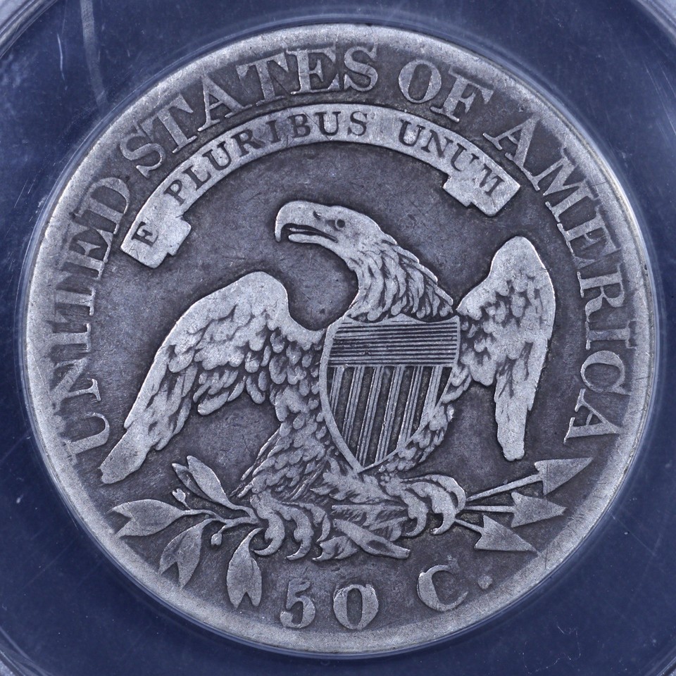 1825 Capped Bust Half Dollar - 50c ANACS VG8 - Original Coin! | eBay