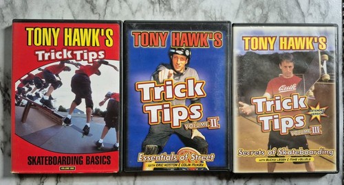 Tony Hawk's Trick Tips Vol. 1, 2 & 3 DVD Lot (3) Fully Tested ...