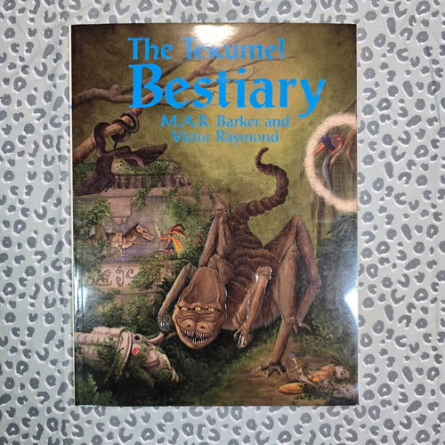 Tekumel Bestiary 1992 RPG Softcover TEK‑1005 M.A.R. Barker Empire Petal ...