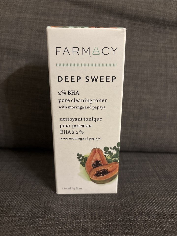 Farmacy Deep Sweep Pore Cleaning Toner 4 fl Oz 2% bha NEW in Box | eBay UK