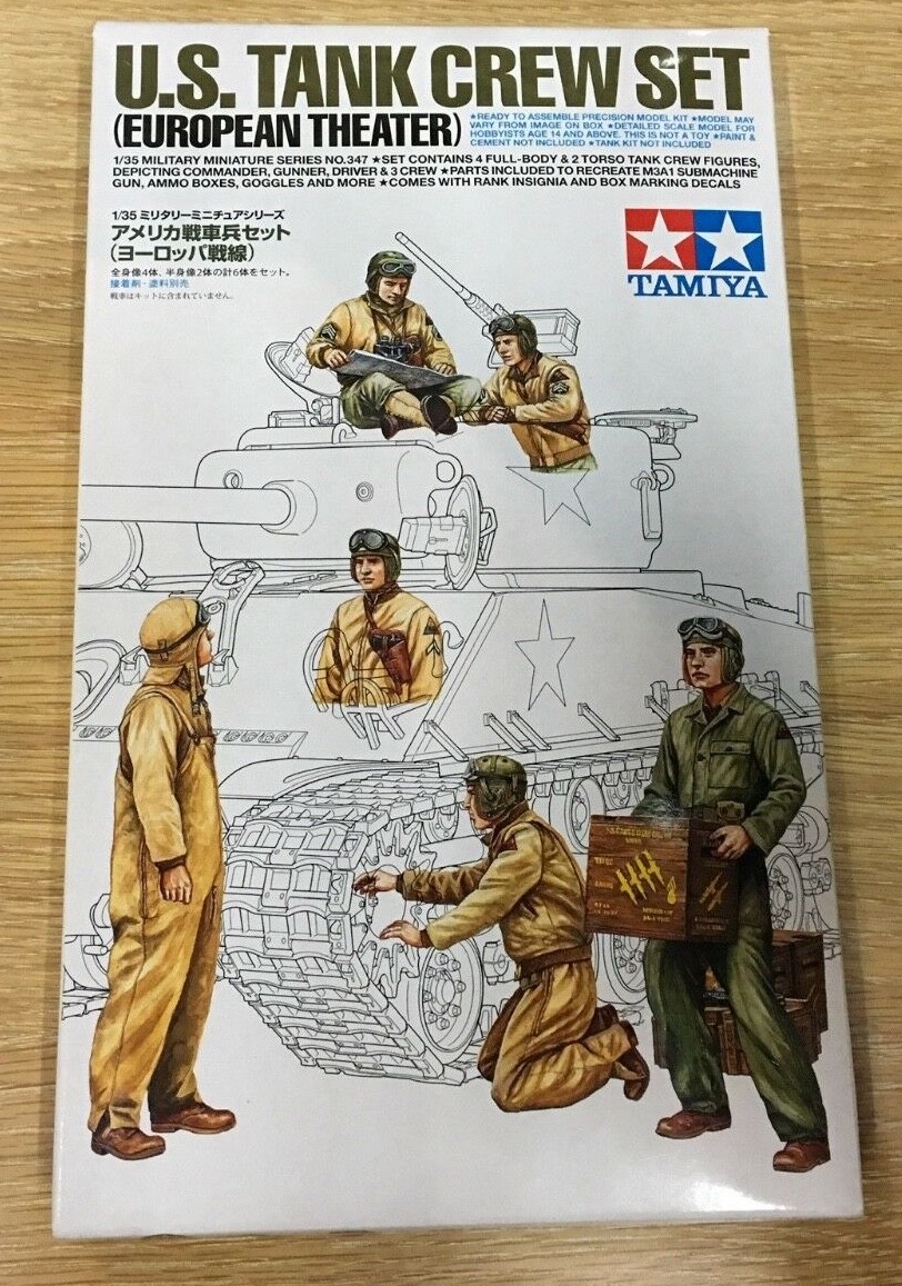 Can anyone help finding a suitable tank crew for a M18 Hellcat 1/35 ...