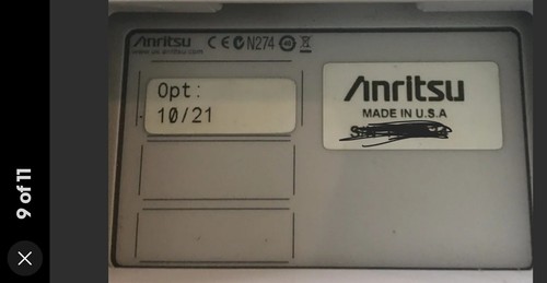 Anritsu Site Master S331E Cable & Antenna Analyzer SiteMaster S331E-10/ ...