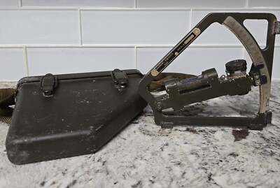 Vintage WW2 Era M1 Gunner's Quadrant with Original M82 Metal Case ︎ ...