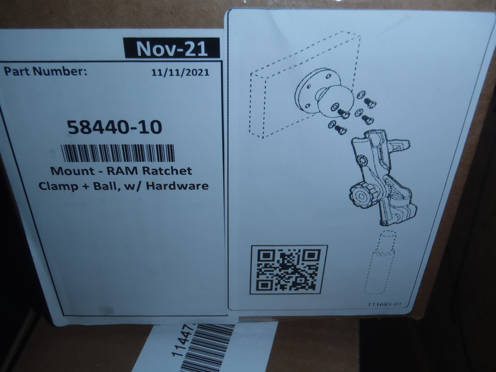 Trimble RAM Mount W/ Clamp and Ball 58440-10 for sale online | eBay