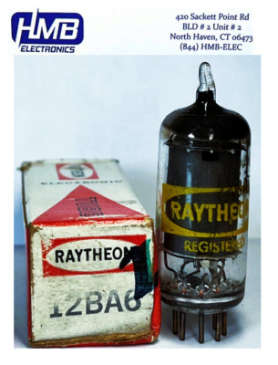 RAYTHEON 12BA6 VACUUM TUBE | eBay