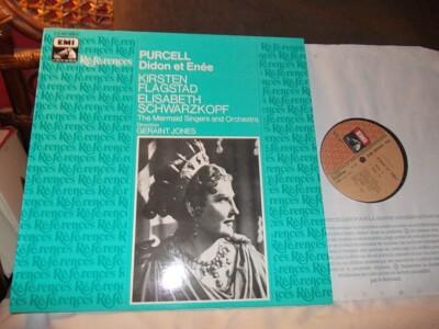 PURCELL: Dido & Aeneas Flagstad Schwarzkopf Jones / EMI Références LP F ...