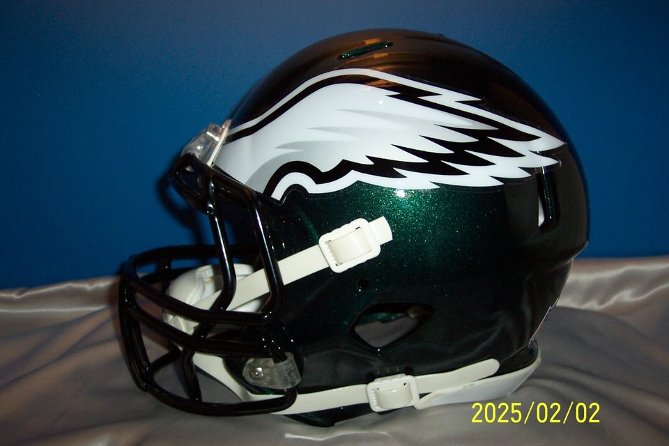 PHILADELPHIA EAGLES RIDDELL SPEED FULL SIZE FOOTBALL HELMET | eBay