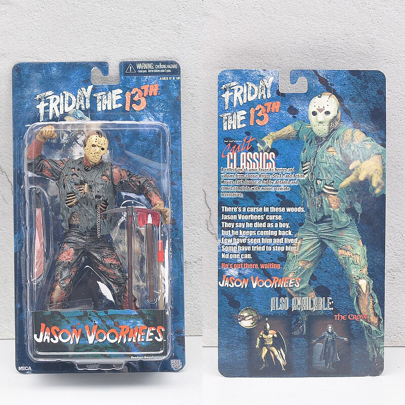 Friday The 13th Jason Voorhees 7" Cult Classics Action Figure Toy Box ...