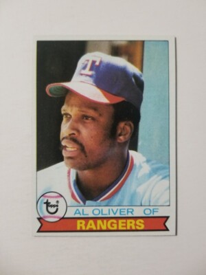 AL OLIVER 1979 TOPPS BASEBALL CARD #391 TEXAS RANGERS | eBay