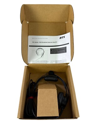 RTS PH+ Series PHD Broadcast Intercom Headset Noise-Cancelling Mic New in Box #b | eBay