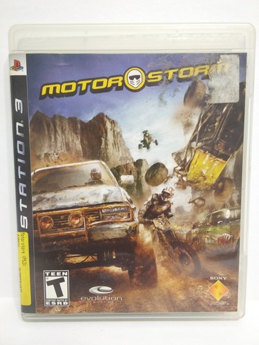 PS3 Motor Storm Sony PlayStation 3 Tested Racing Video Game ...