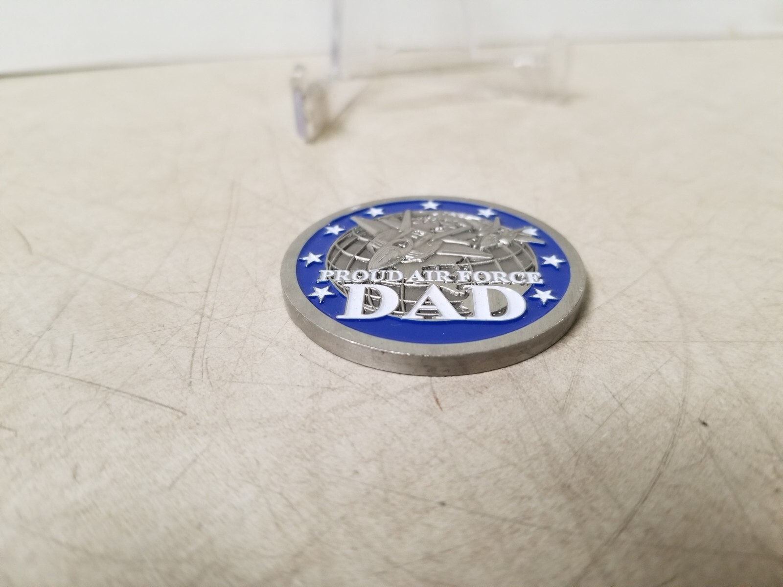 UNITED STATES AIR FORCE PROUD AIR FORCE DAD CHALLENGE COIN | eBay