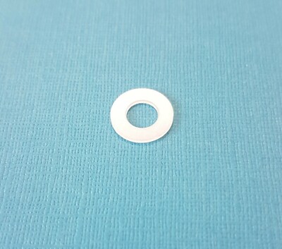 Nylon Washers / Shims, Plastic Fasteners OD 12.7mm x ID 6.5mm x 0.8mm ...