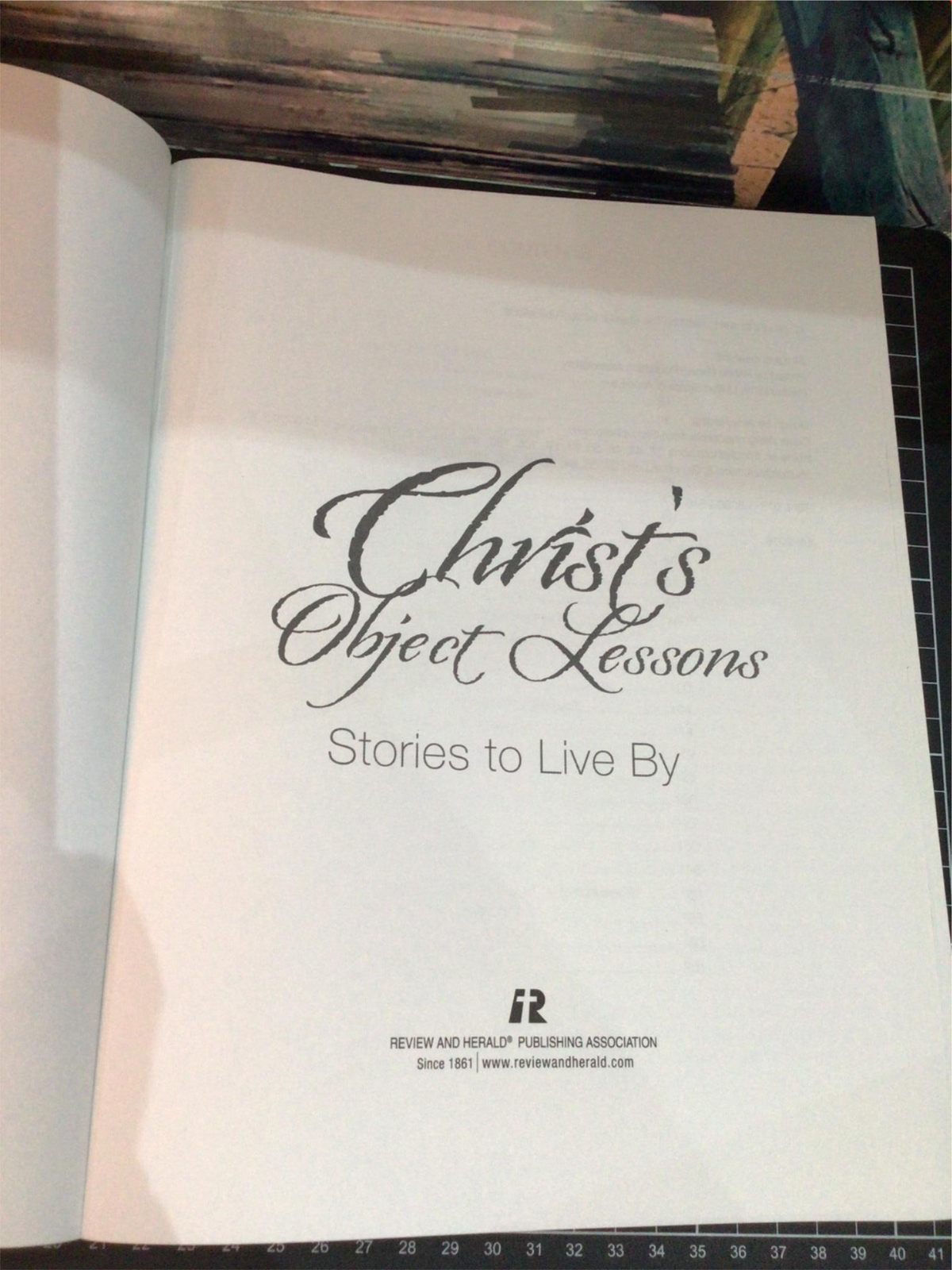 Christ's Object Lesson - Stories to live by | eBay