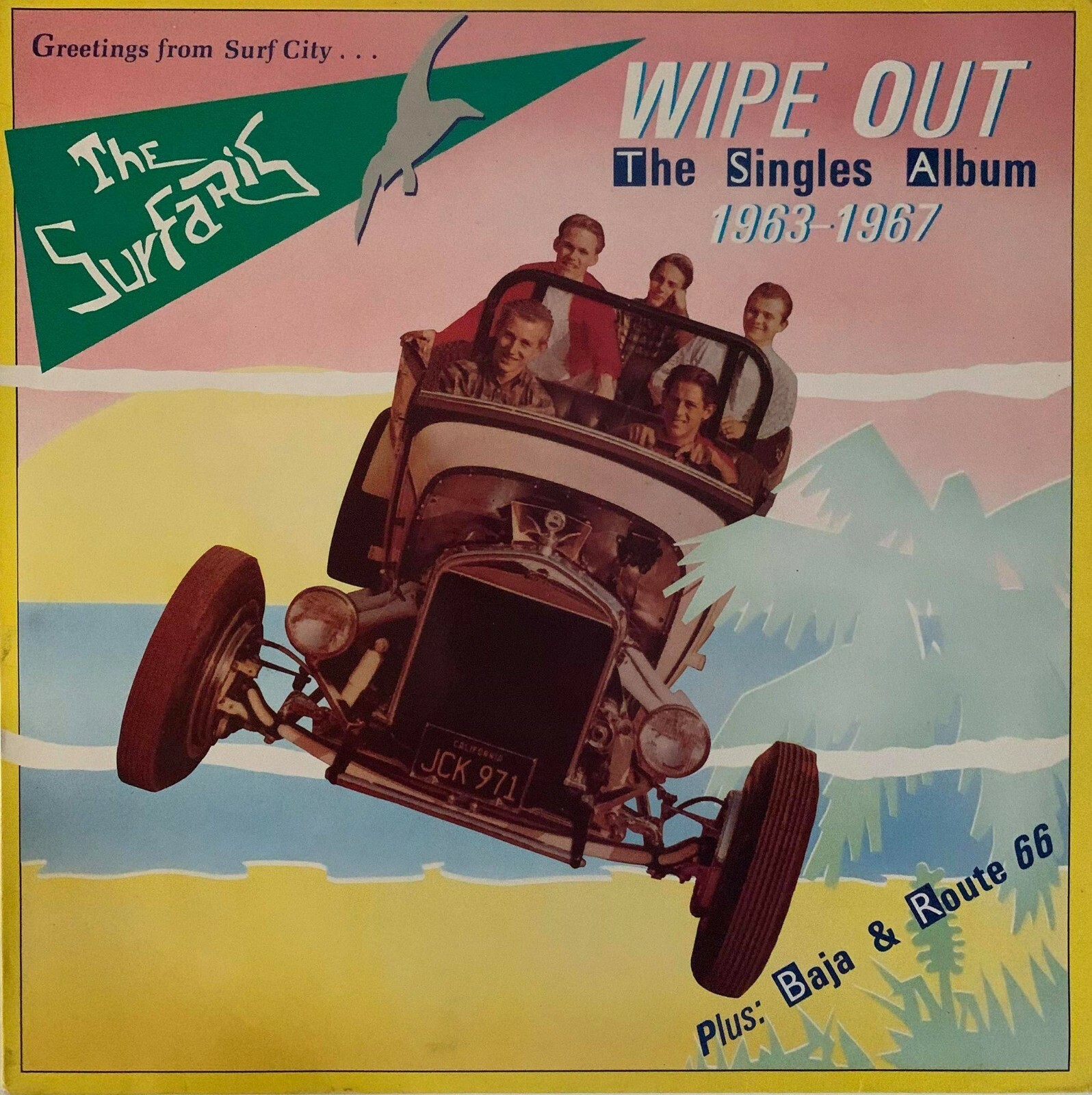 The Surfaris ‎- Wipe Out: The Singles Album 1963-1967 (LP) (VG-/VG-) | eBay