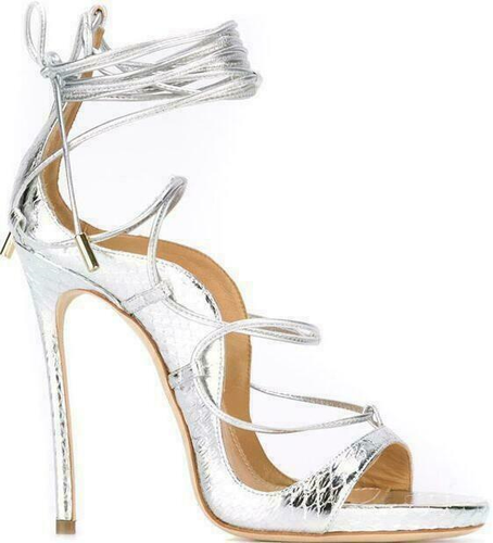 Womens Open Toe Roman Strappy Lace Up Stiletto High Heels Sandals ...